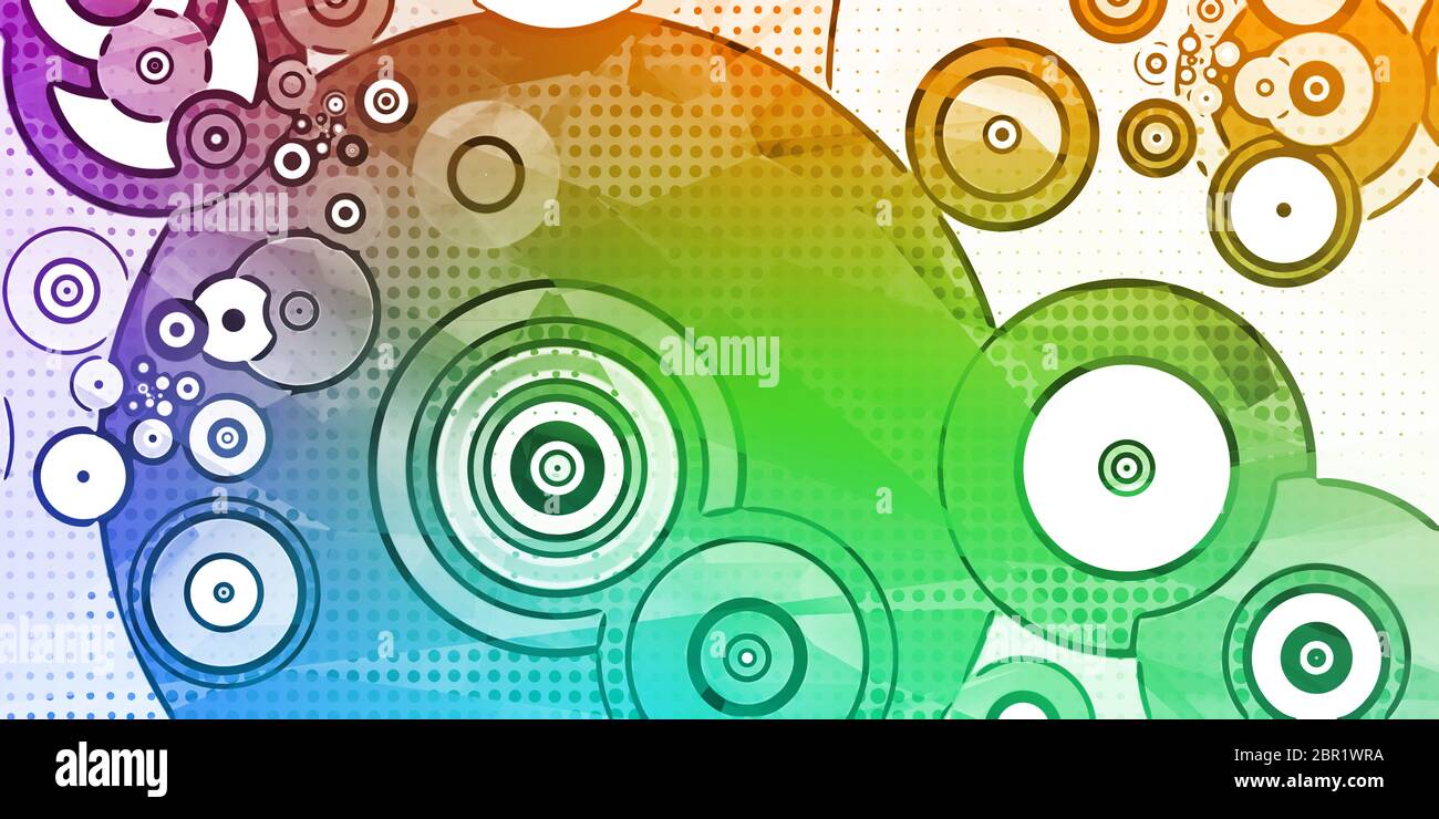 Futuristic Background as a Network Concept Art Stock Photo - Alamy