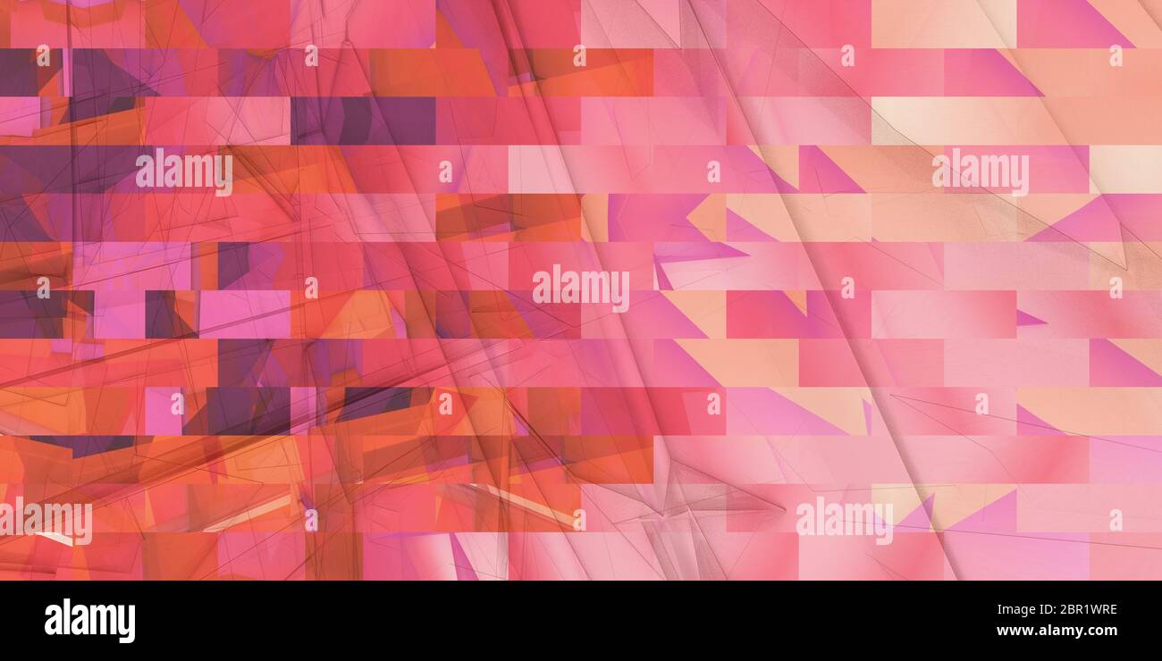 Futuristic Art Abstract with Digital Technology Theme Stock Photo - Alamy