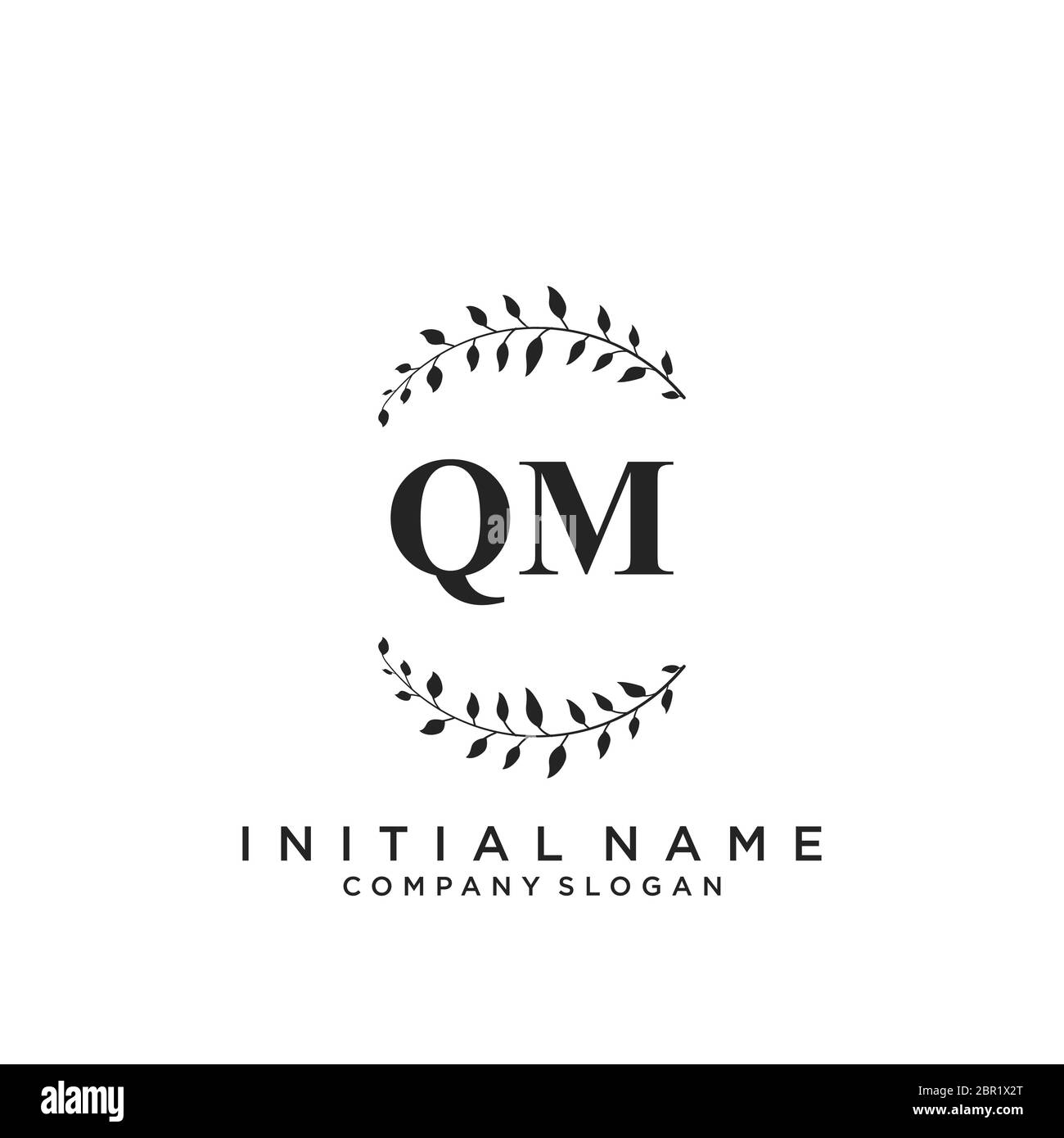 Qm logo vector vectors hi-res stock photography and images - Alamy