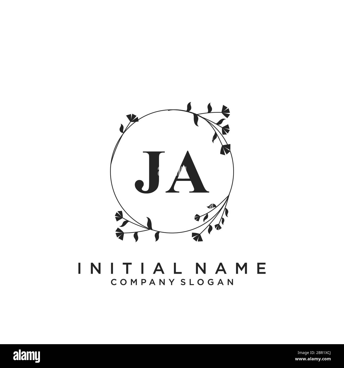 Ja logo vector vectors Cut Out Stock Images & Pictures - Alamy