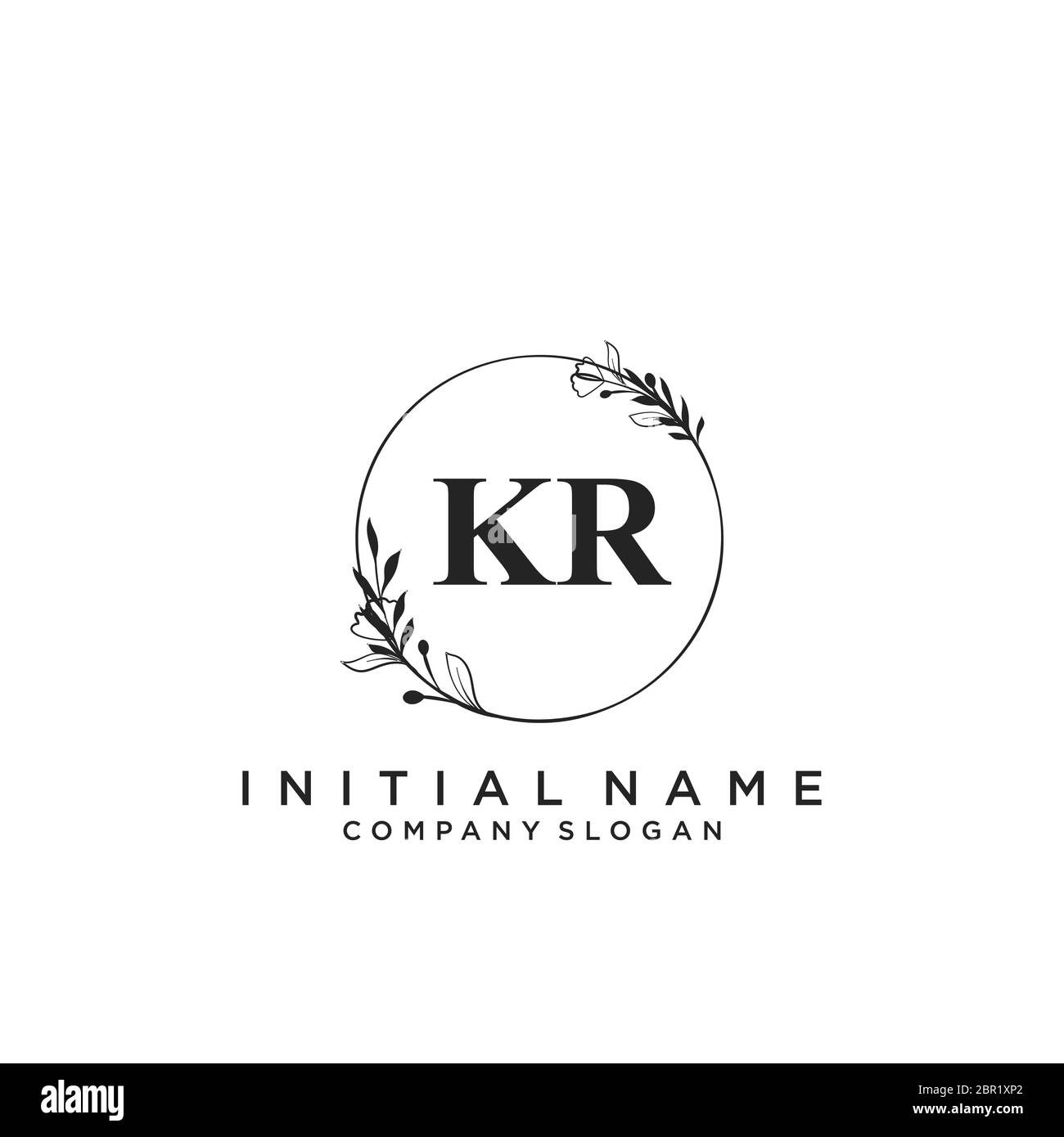 Letter Kr Logo High Resolution Stock Photography and Images - Alamy