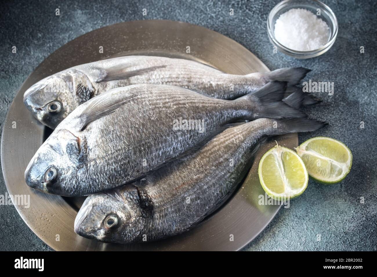 Sea bream (dorada) fish Stock Photo - Alamy
