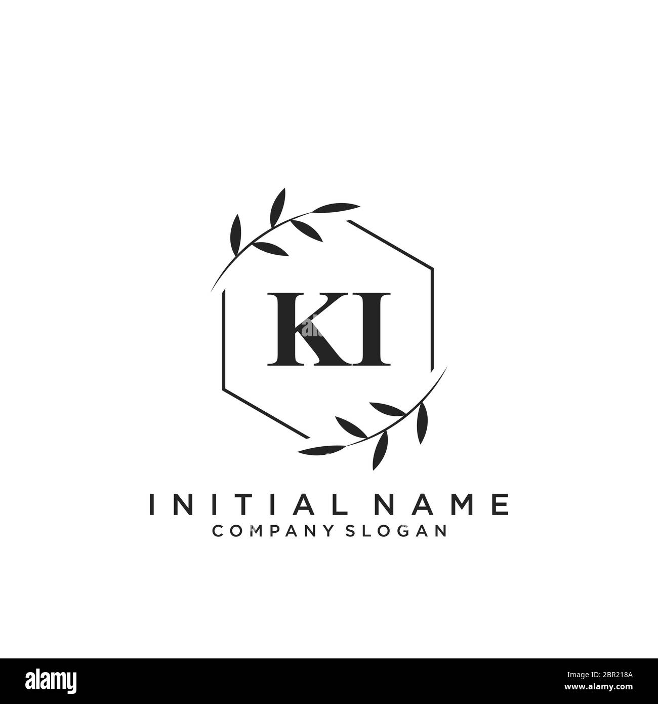 Letter ki logo hi-res stock photography and images - Alamy
