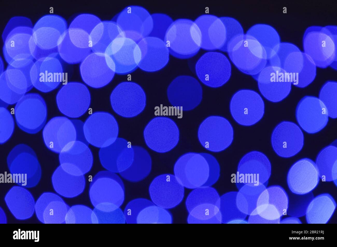blurry blue light spot background and texture in night Stock Photo - Alamy