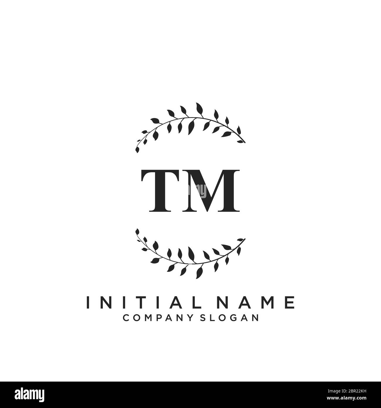 Initial letter tm hi-res stock photography and images - Alamy