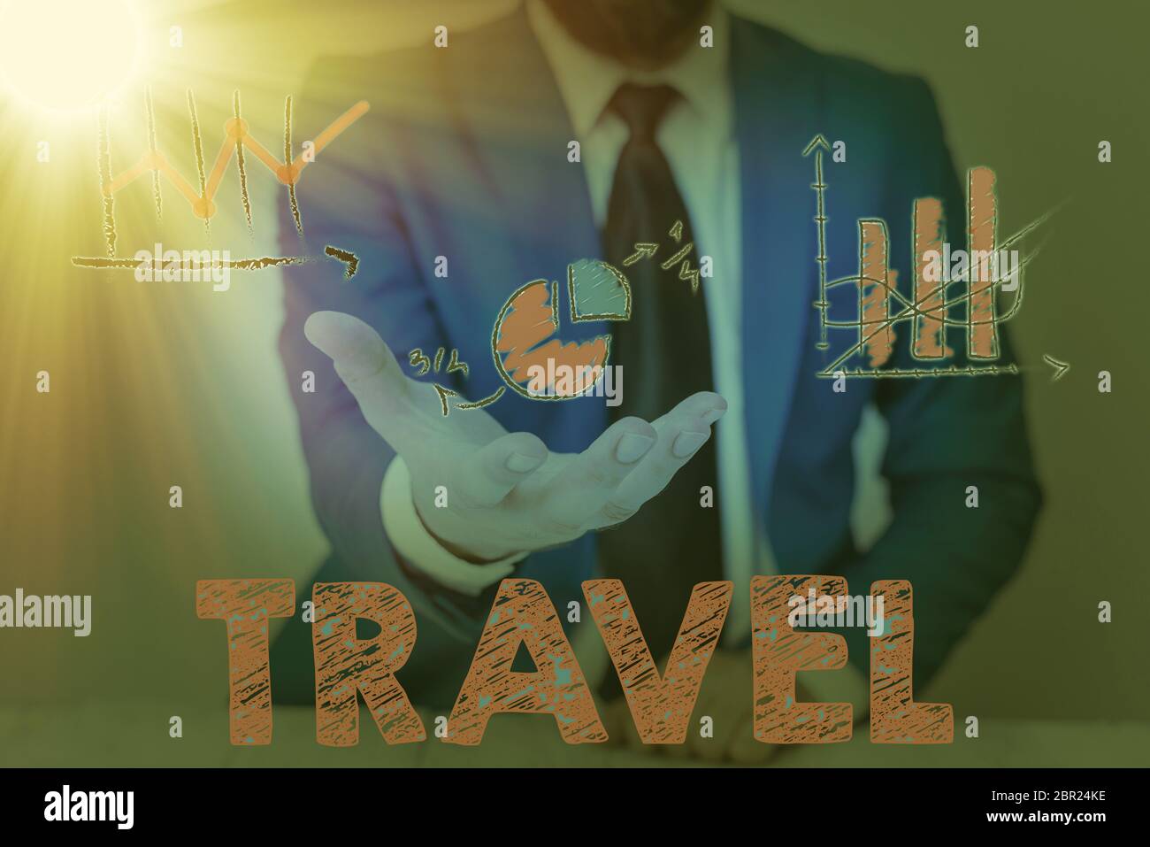 Writing note showing Travel. Business concept for the movement of ...