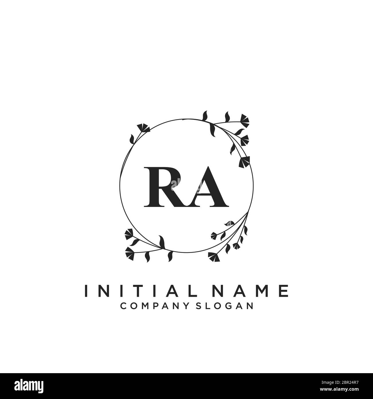 Ra initials logo Stock Vector Images - Alamy