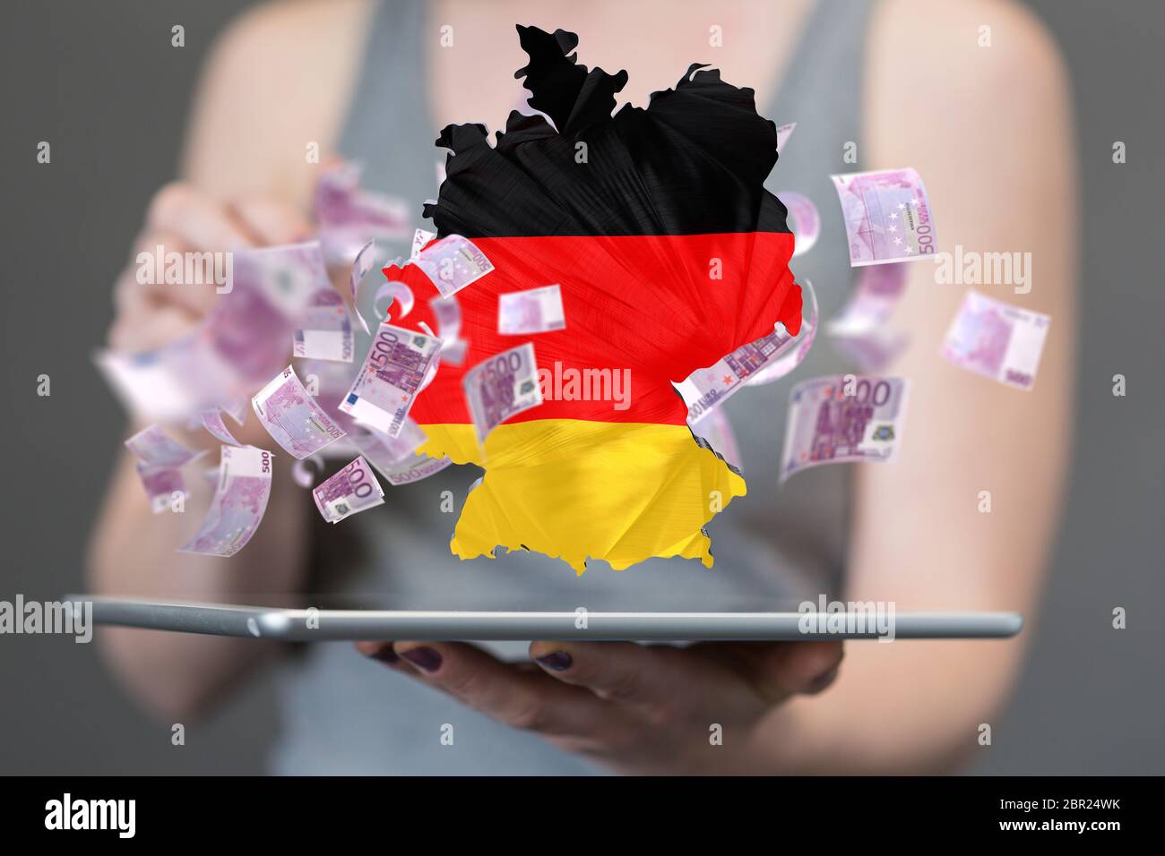 Germany deutschland europe map hi-res stock photography and images - Alamy