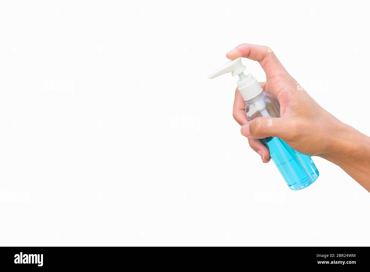 Hand cleaning gel Cut Out Stock Images & Pictures - Alamy