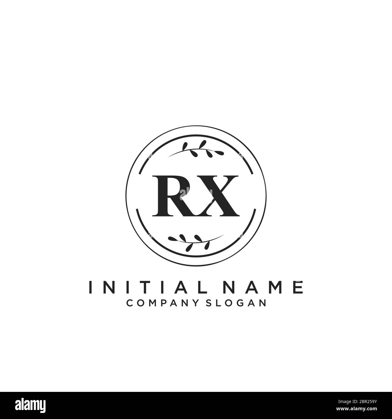 Rx initial hi-res stock photography and images - Alamy