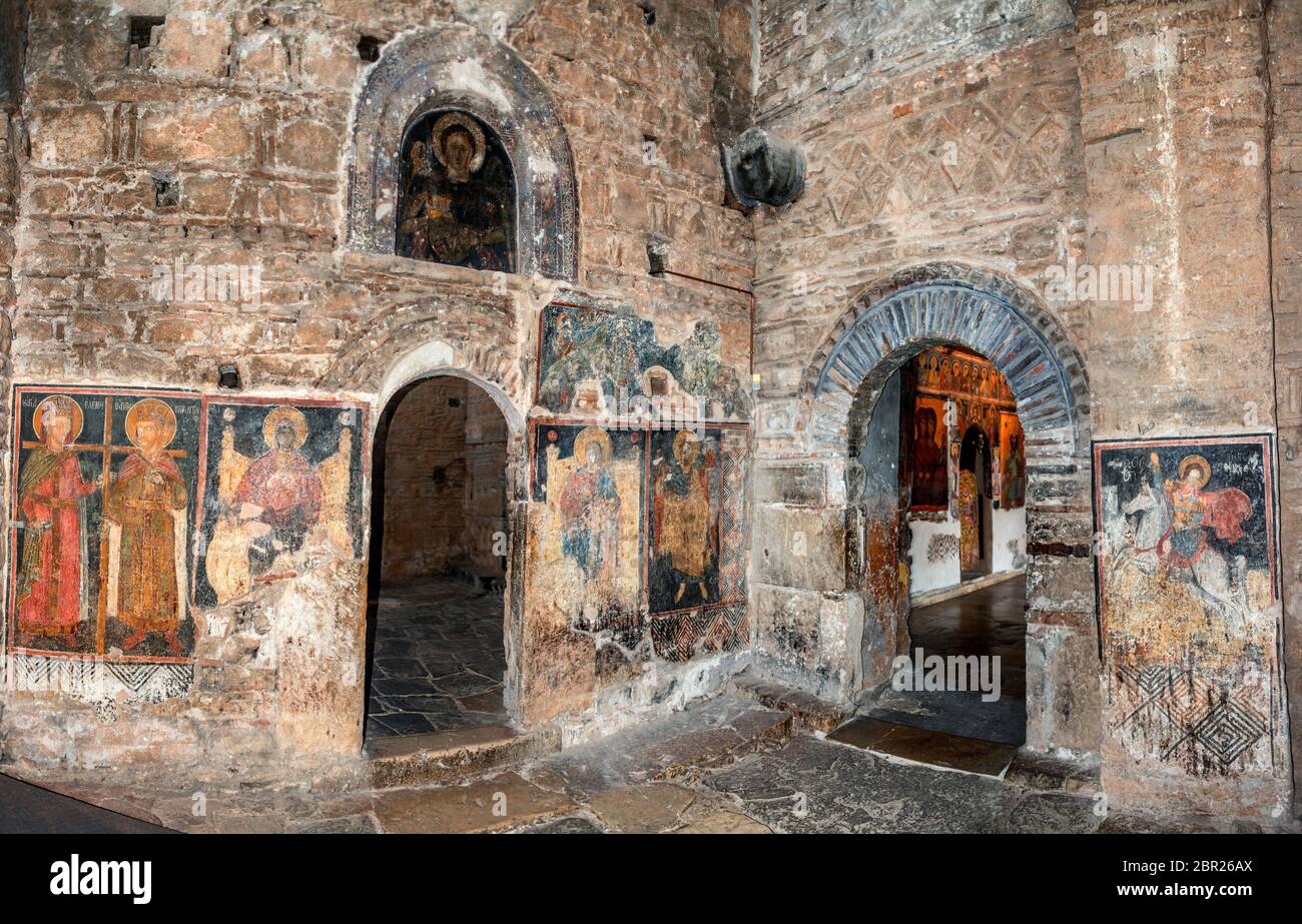 Inside of Mega Spilaio; one of the most historical monasteries of ...
