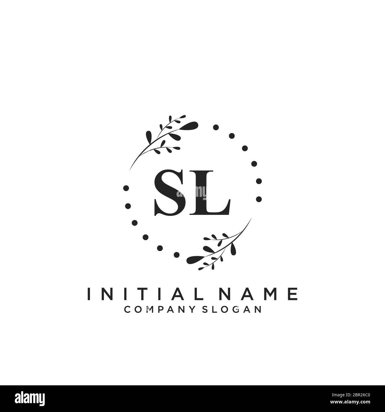 Letter sl logo Cut Out Stock Images & Pictures - Alamy