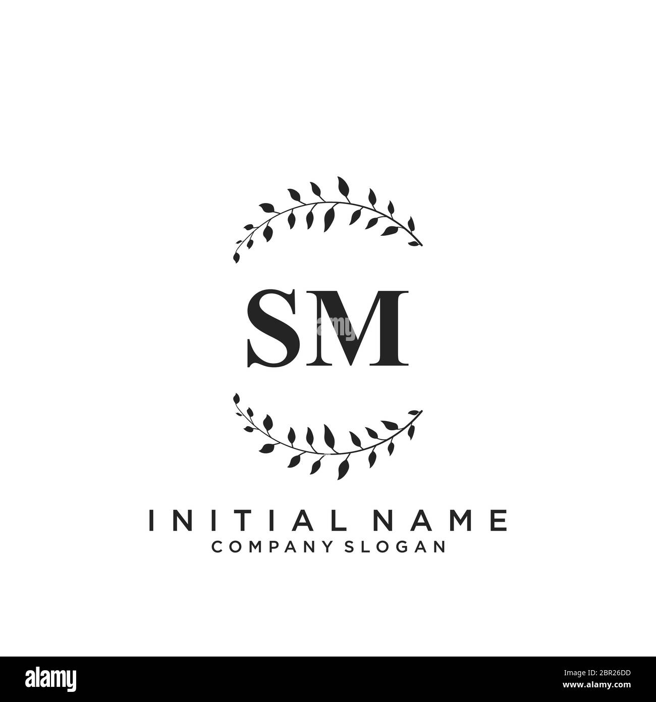 Initial sm hi-res stock photography and images - Alamy