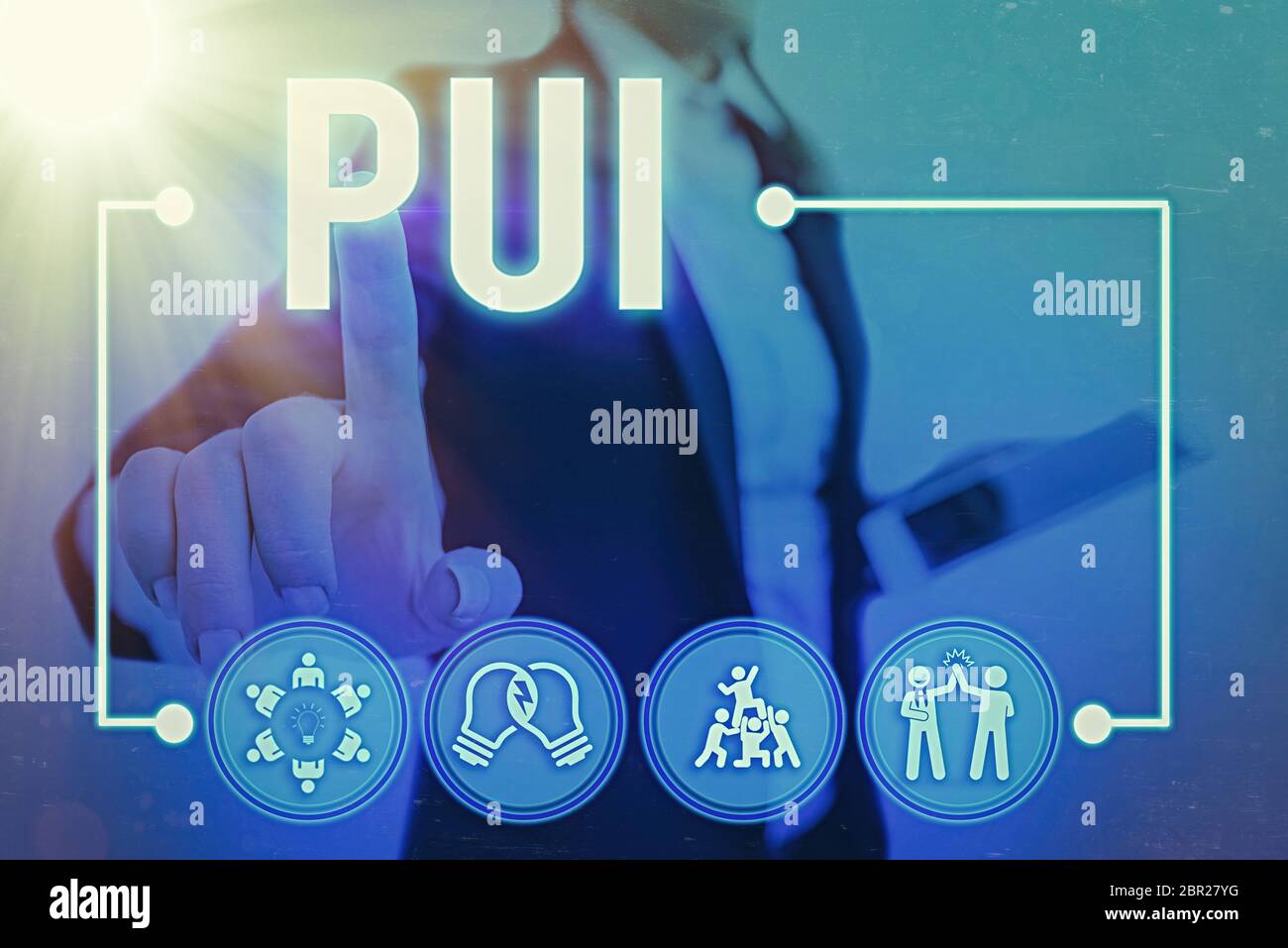 Conceptual hand writing showing Pui. Concept meaning an individual that ...