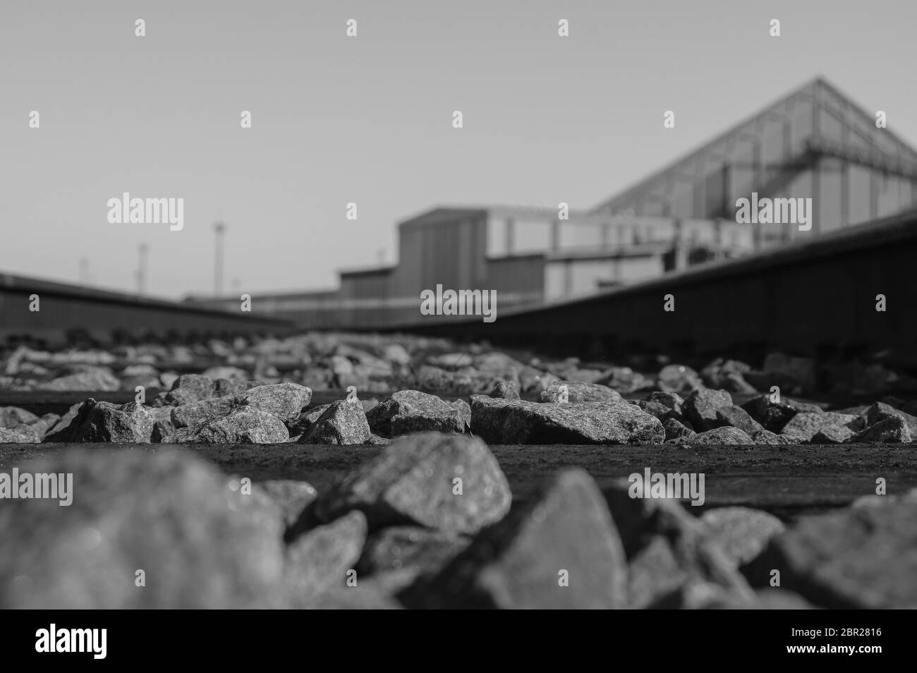 Heavy rail route Black and White Stock Photos & Images - Alamy