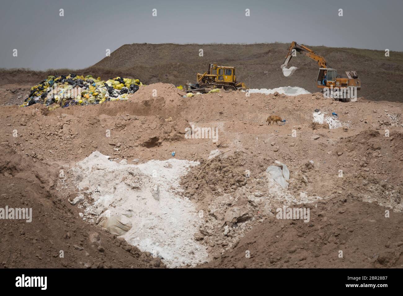 Landfill cells hi-res stock photography and images - Alamy
