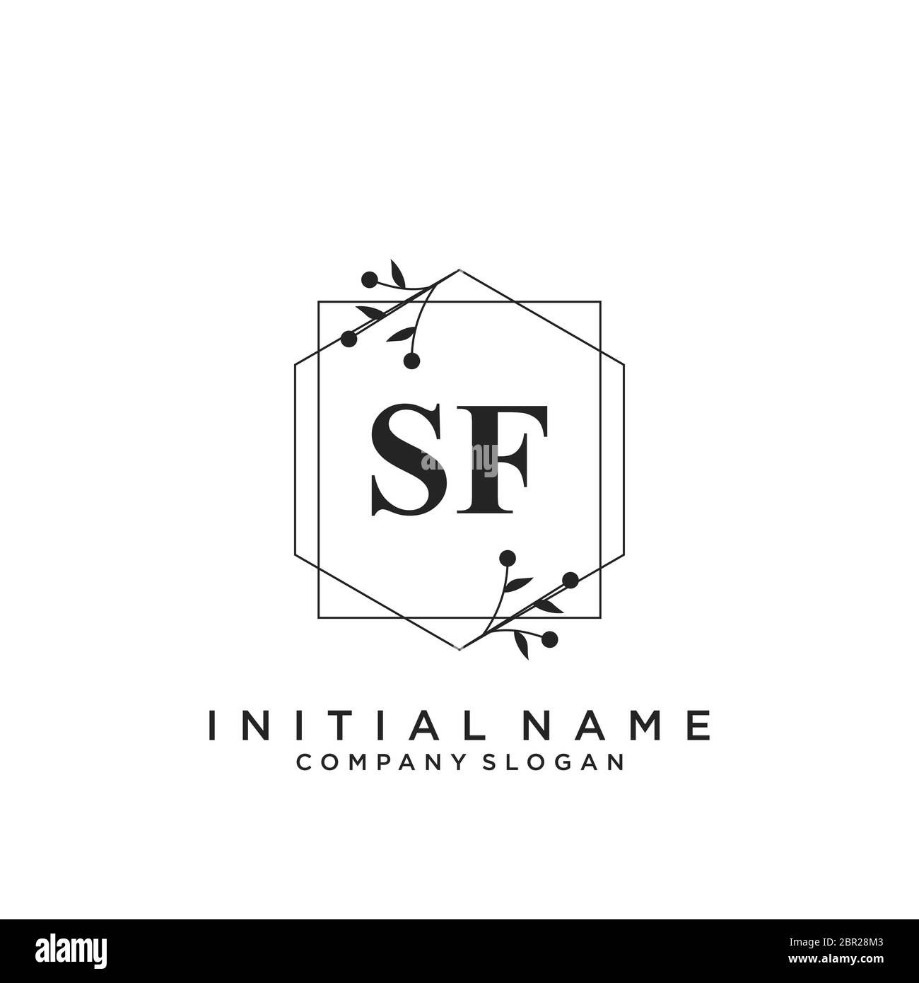 Initial sf Stock Vector Images - Alamy
