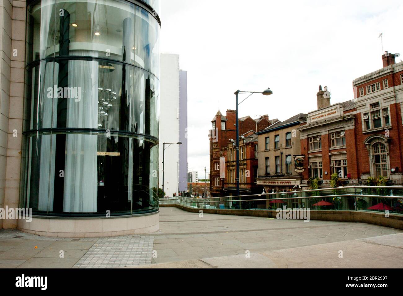 Gentrification of cities, new builds around older buildings, new and ...