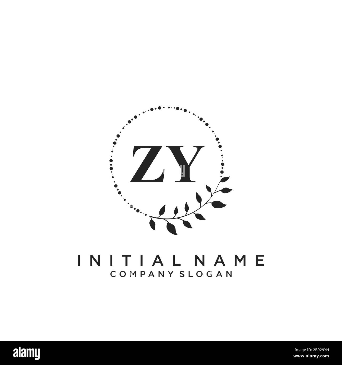 Zy initial Stock Vector Images - Alamy