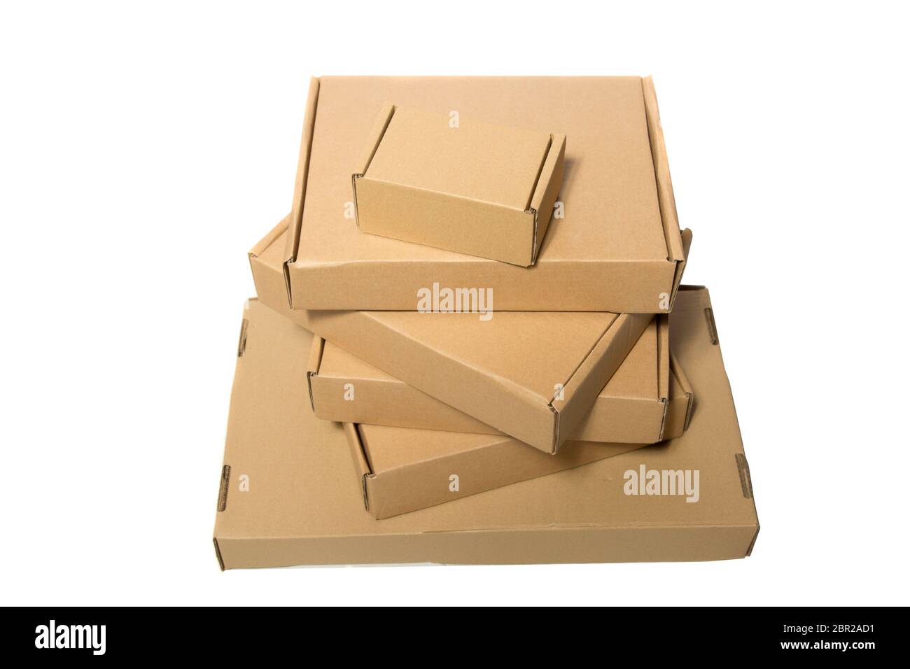 wireless router with yellow internet cable on white background Stock ...