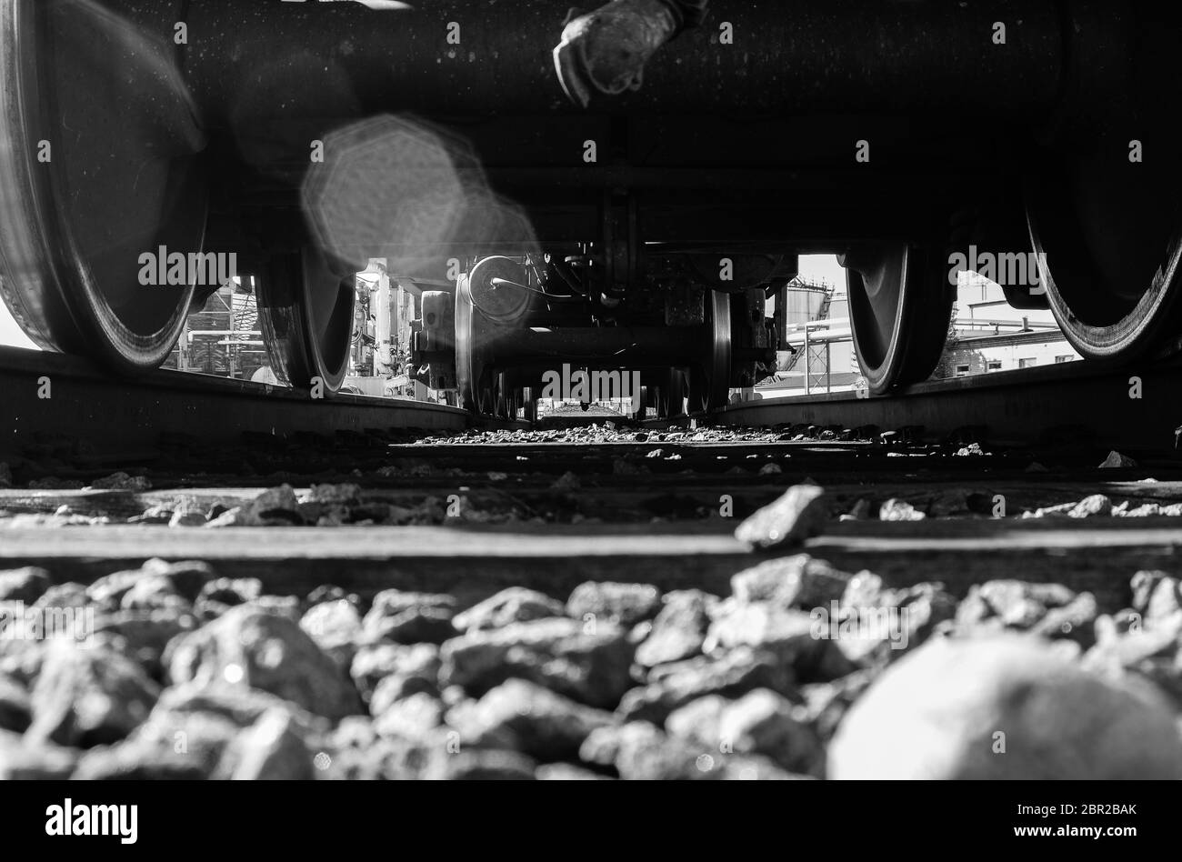 Heavy rail route Black and White Stock Photos & Images - Alamy