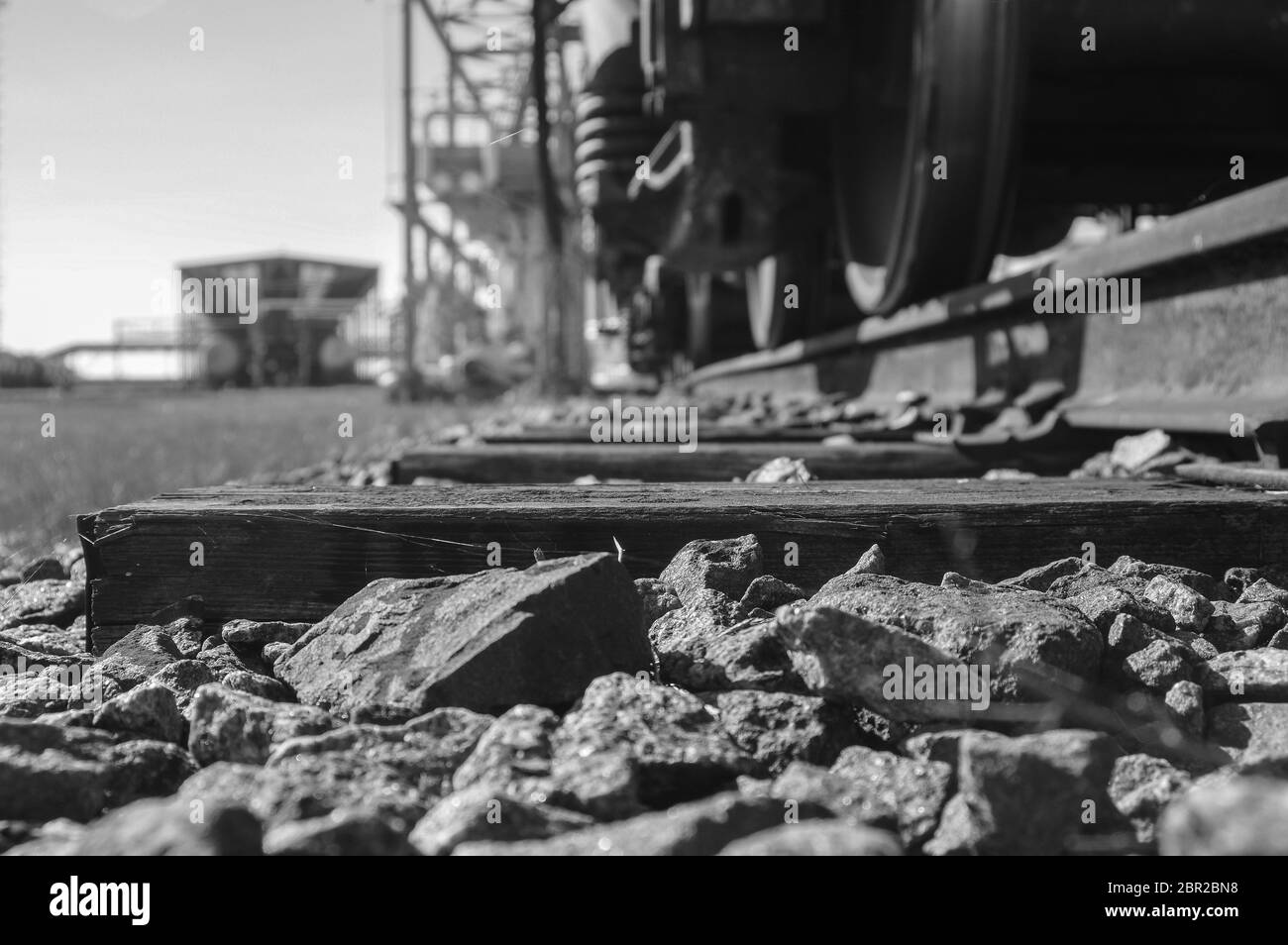 Heavy rail route Black and White Stock Photos & Images - Alamy