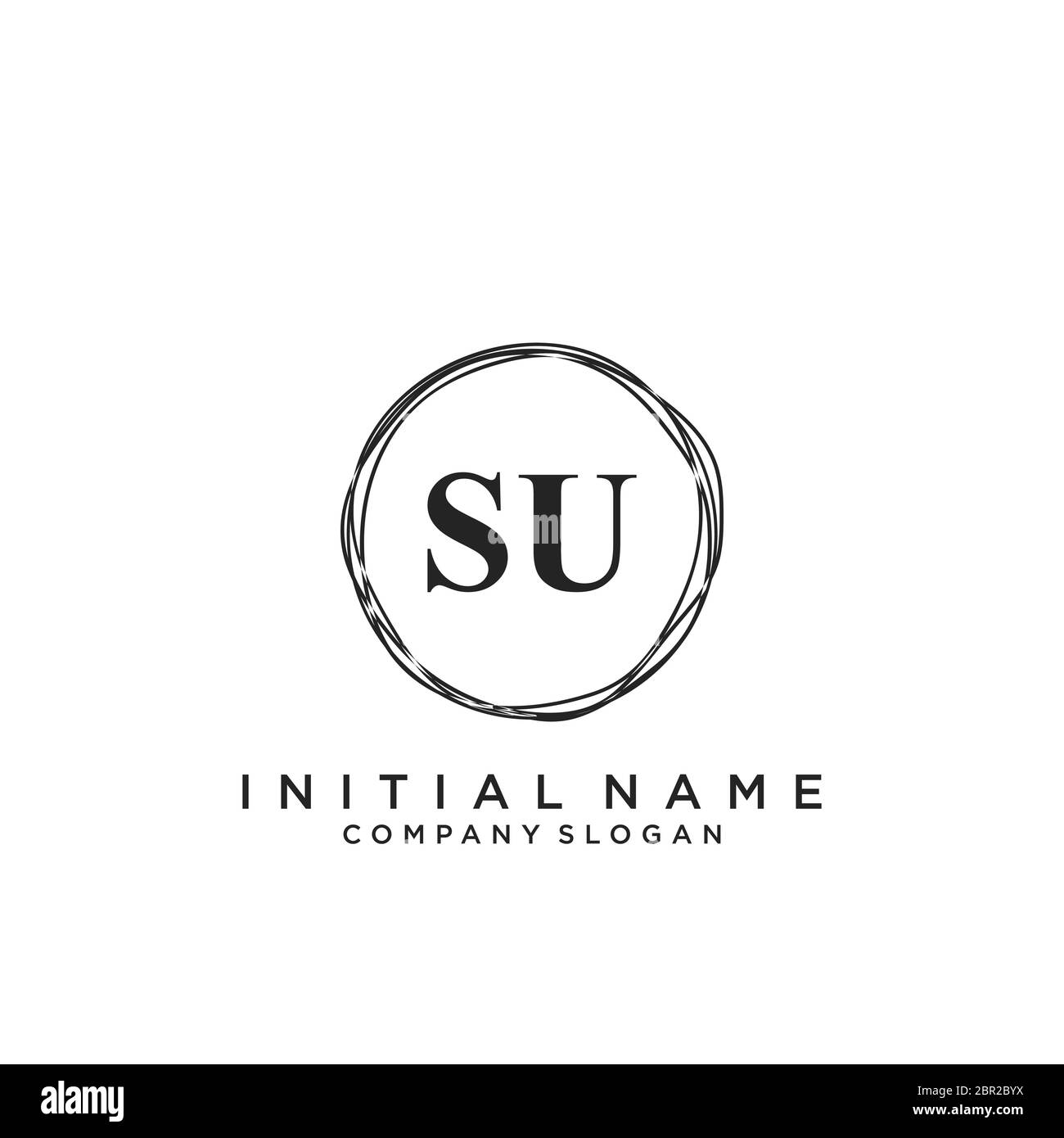 Su initials logo Stock Vector Images - Alamy