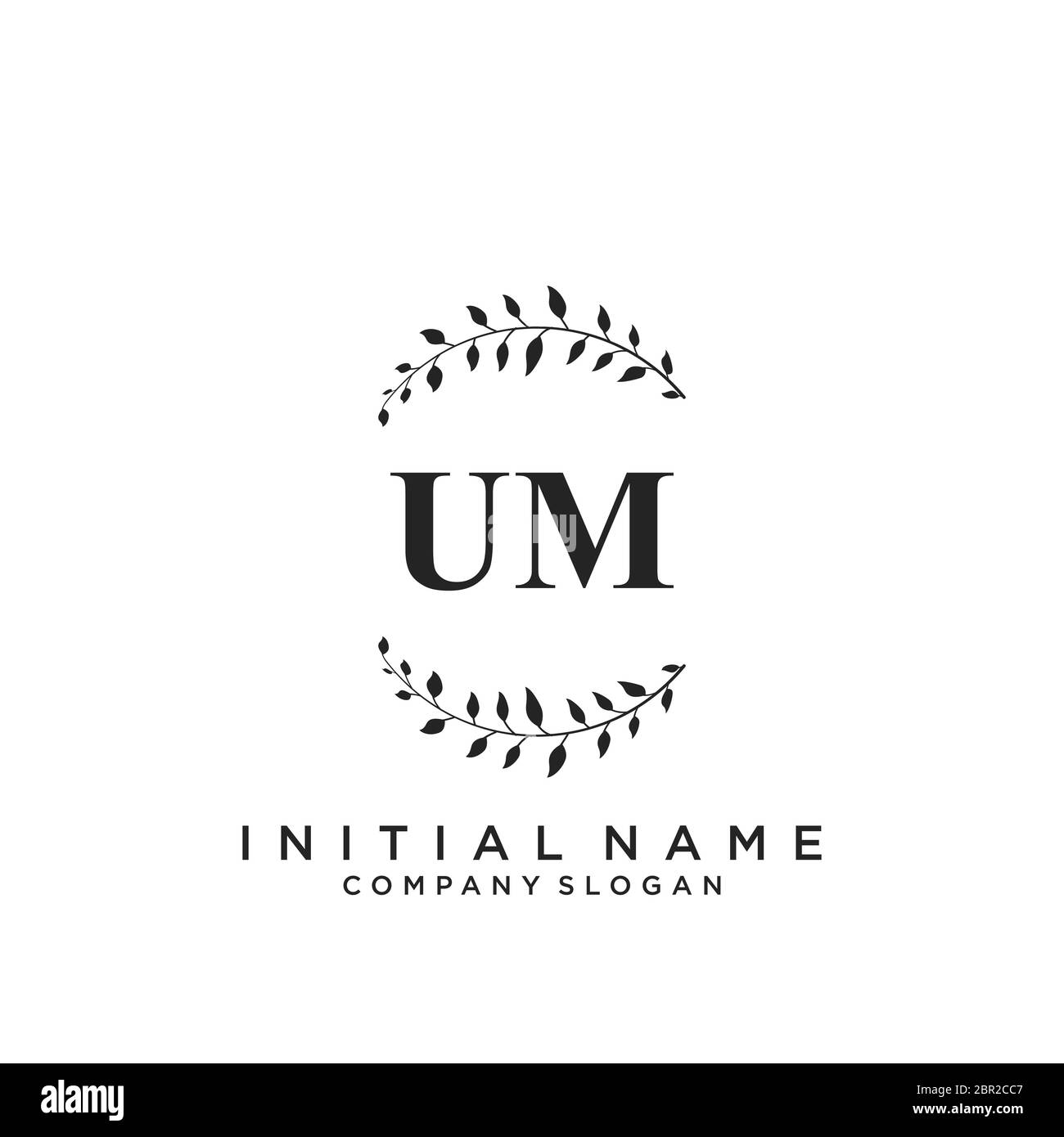 Um initials logo Stock Vector Images - Alamy