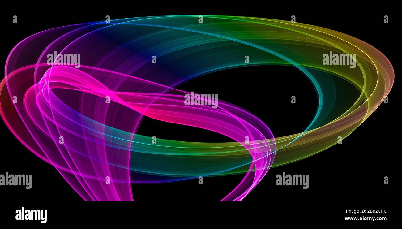 Pink abstract flowing background loop hi-res stock photography and ...