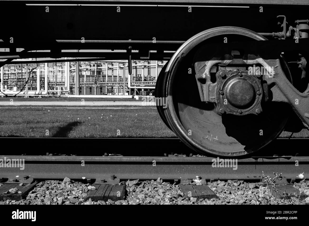 Heavy rail route Black and White Stock Photos & Images - Alamy