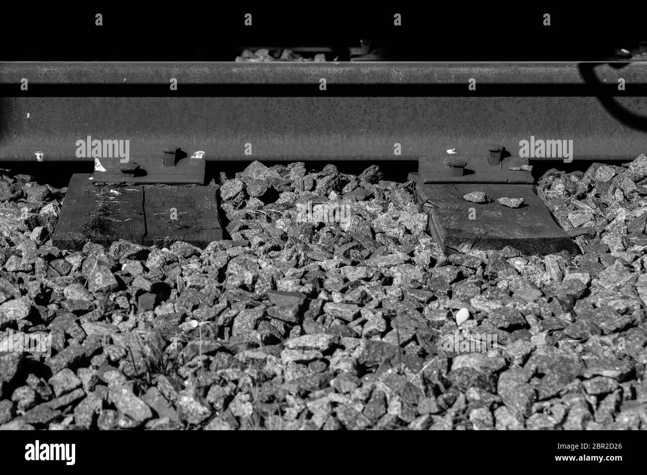 Heavy rail route Black and White Stock Photos & Images - Alamy