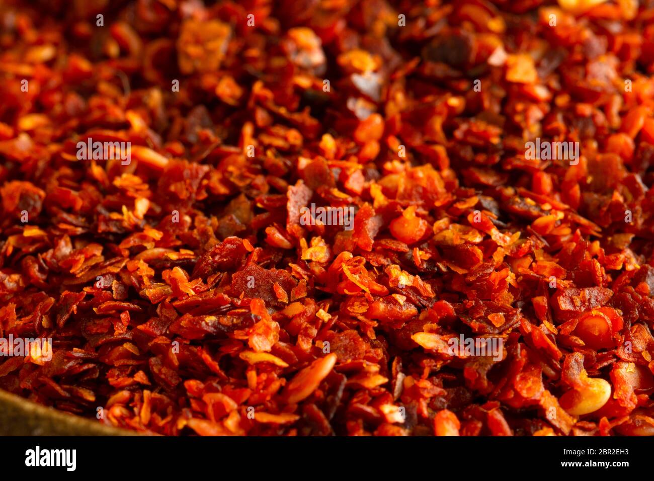 Spices: Dried ground red pepper Stock Photo - Alamy