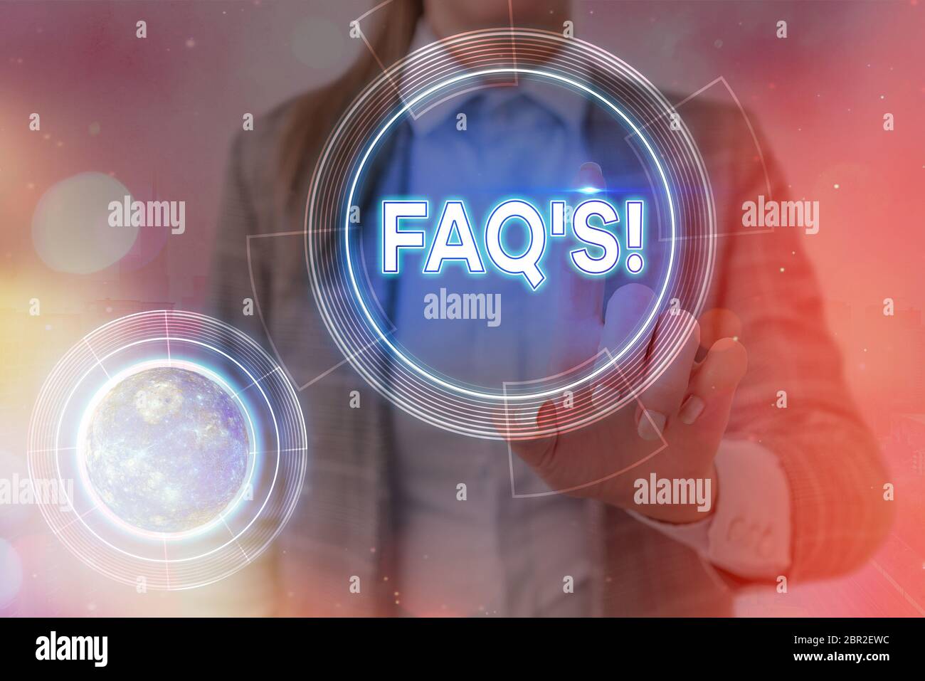 Conceptual hand writing showing Faq. Concept meaning a list of ...