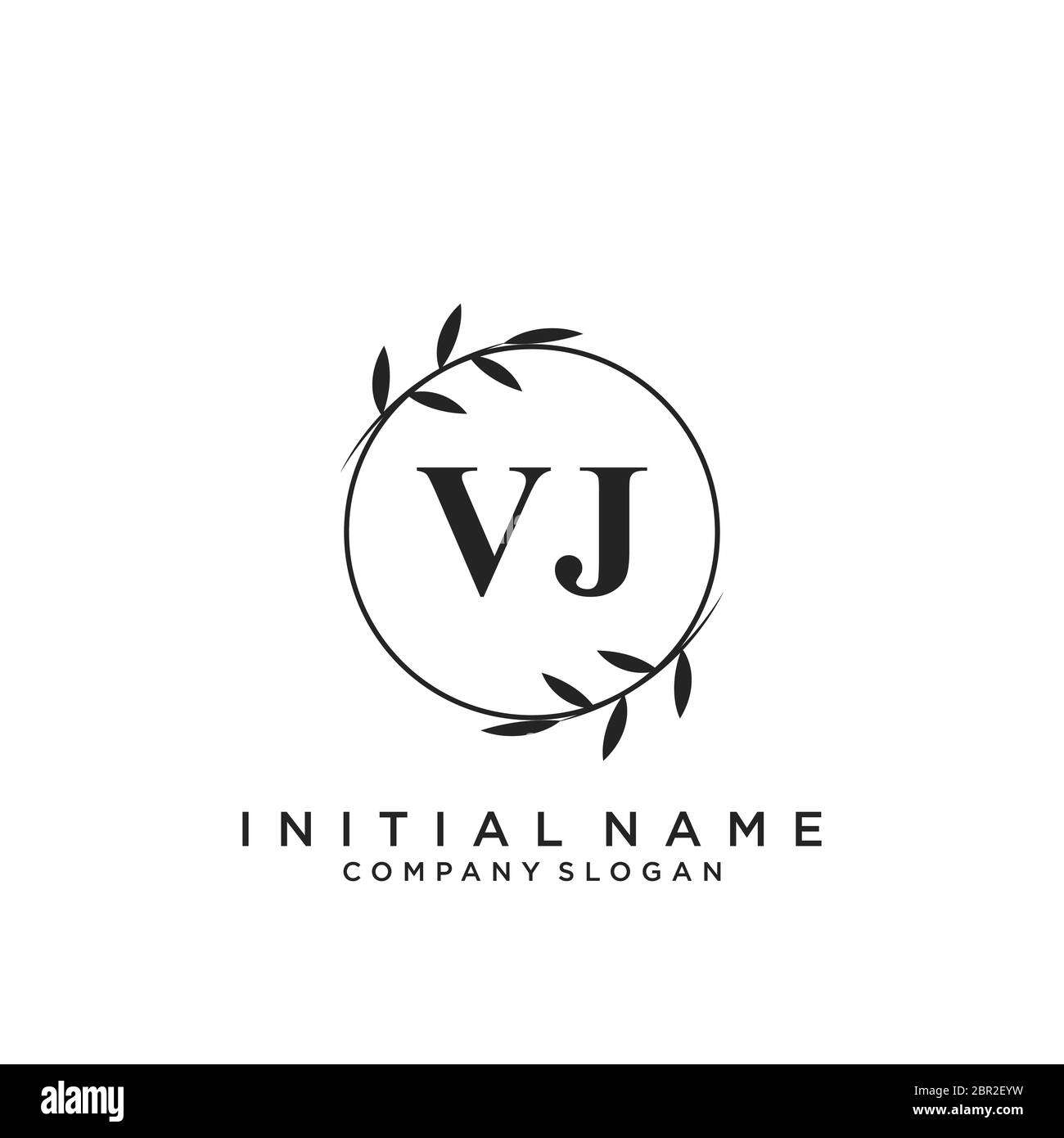 Letter vj vector vectors hi-res stock photography and images - Alamy