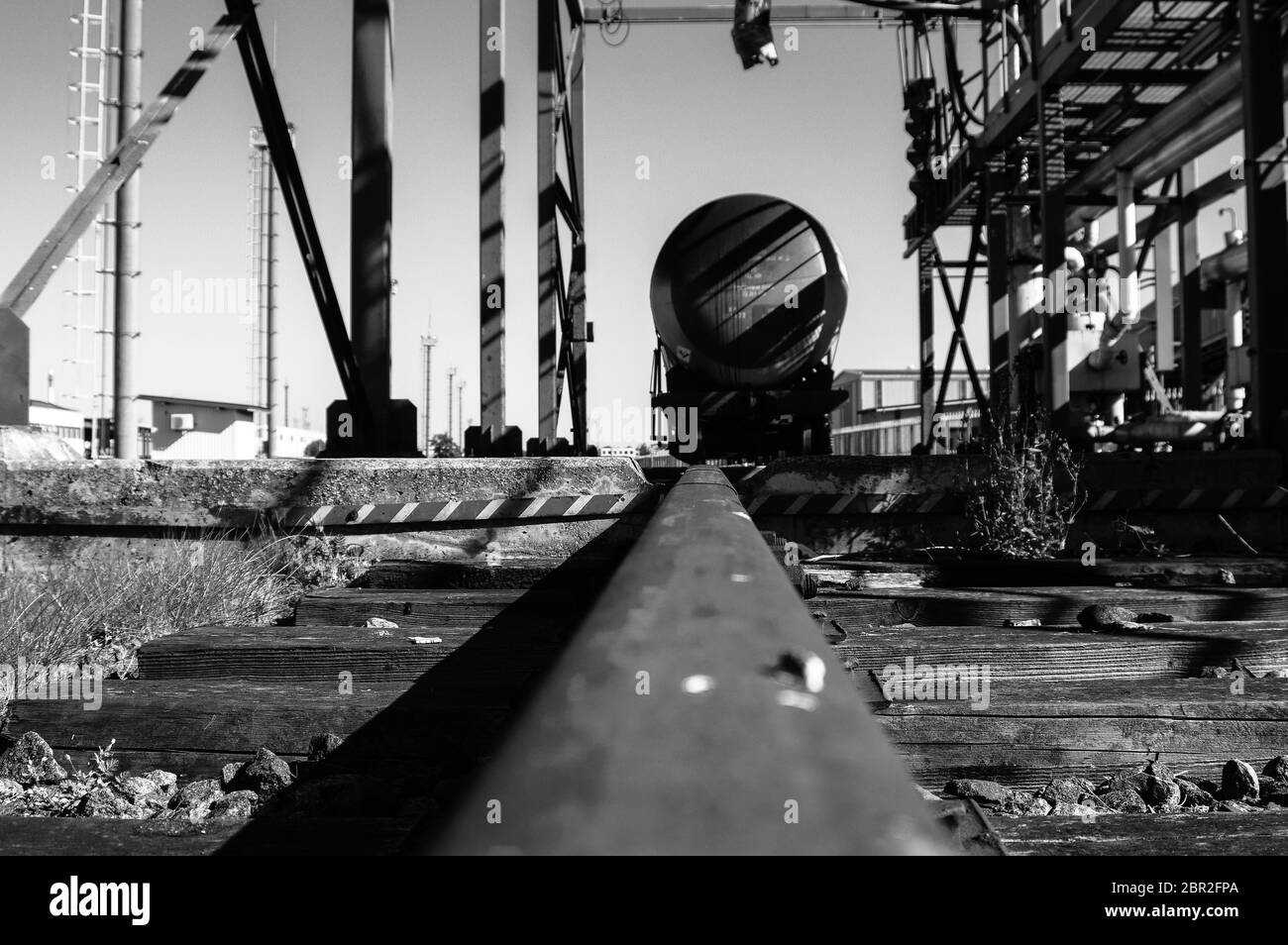 Heavy rail route Black and White Stock Photos & Images - Alamy