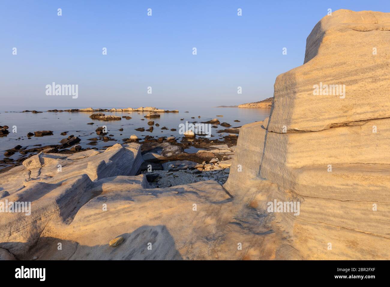 the old marble quarry in Aliki. Thassos island, Greece Stock Photo - Alamy