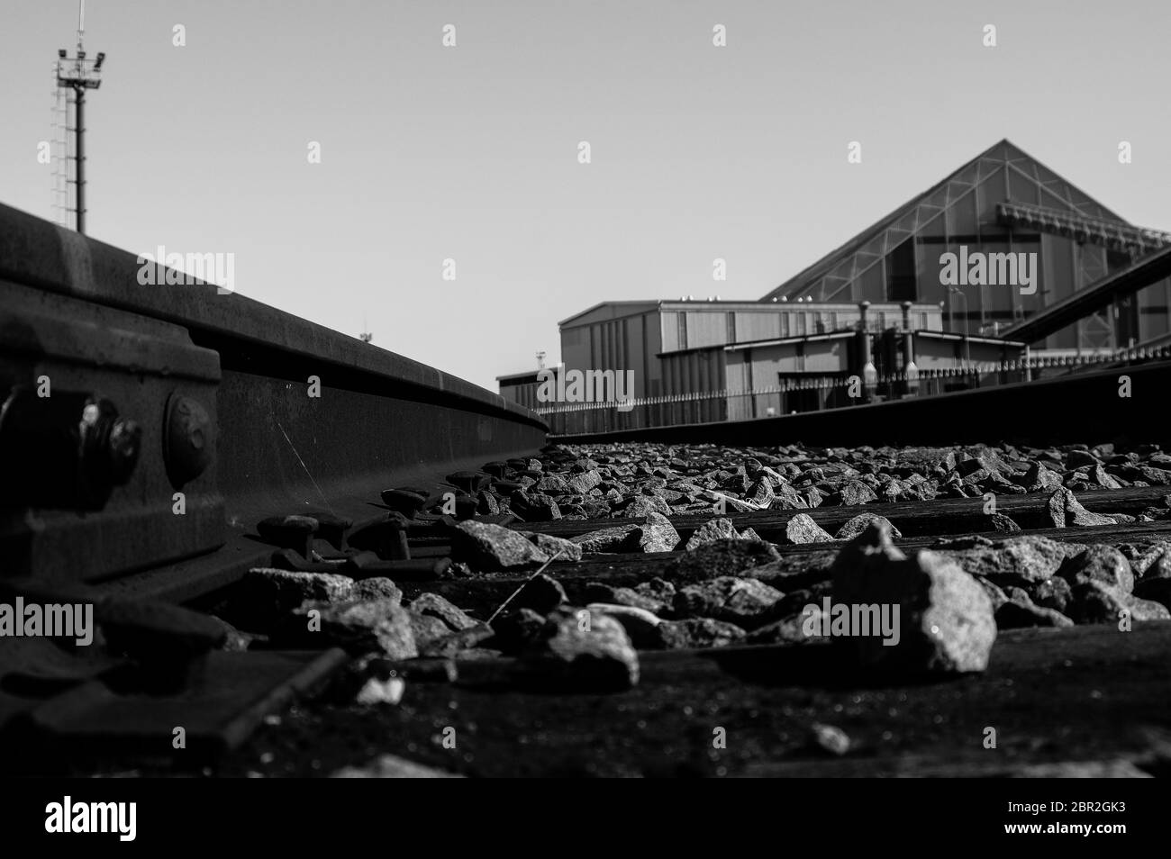 Heavy rail route Black and White Stock Photos & Images - Alamy