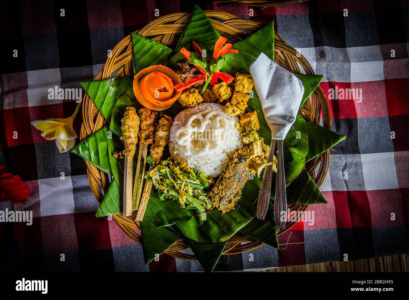 Traditional balinese sate lilit minced hi-res stock photography and ...