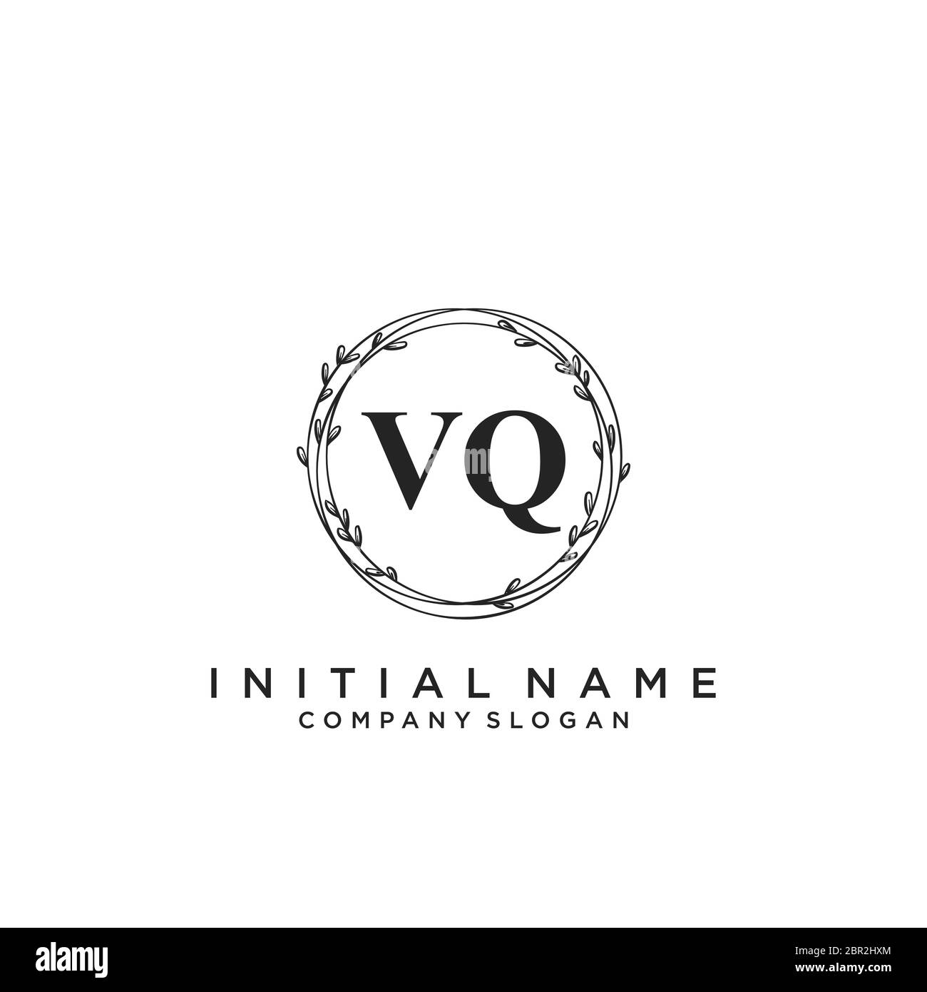 Vq logo Stock Vector Images - Alamy