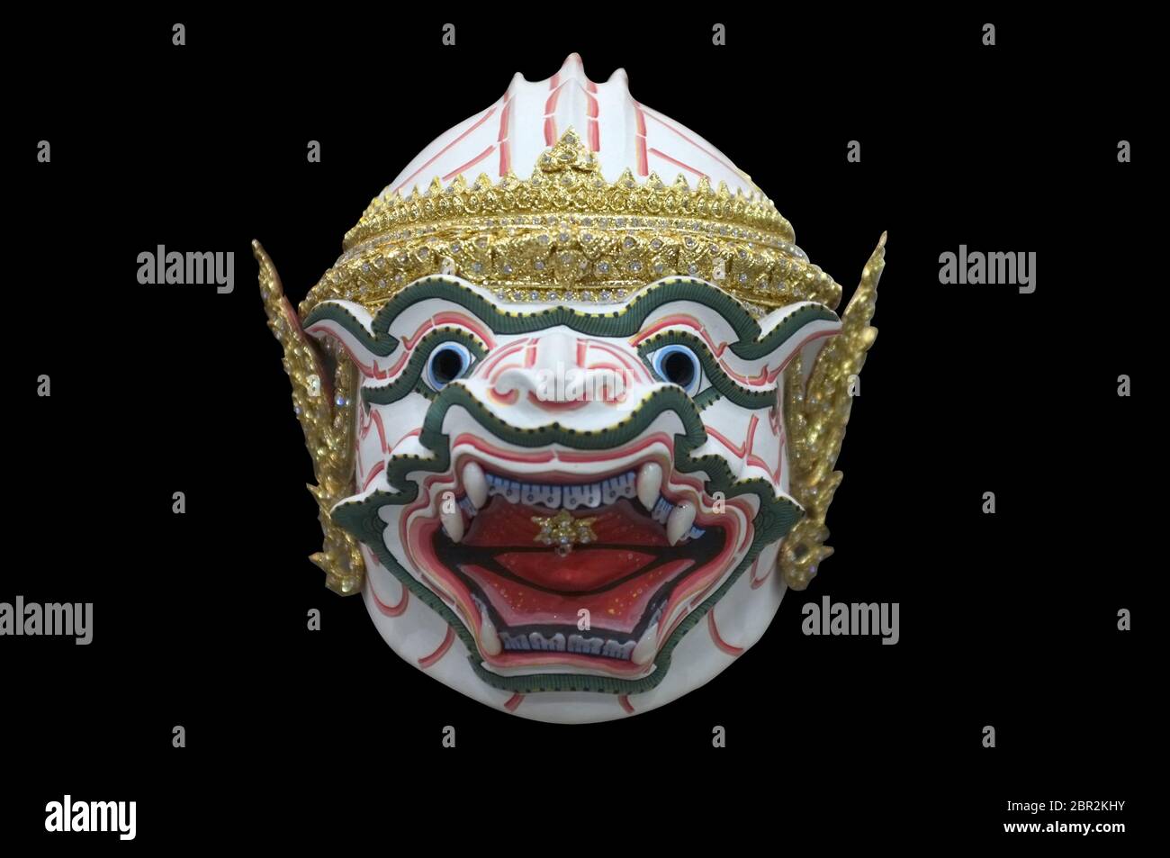 Thai Khon Mask or Thai traditional mask name is Hanuman . Hanuman is ...