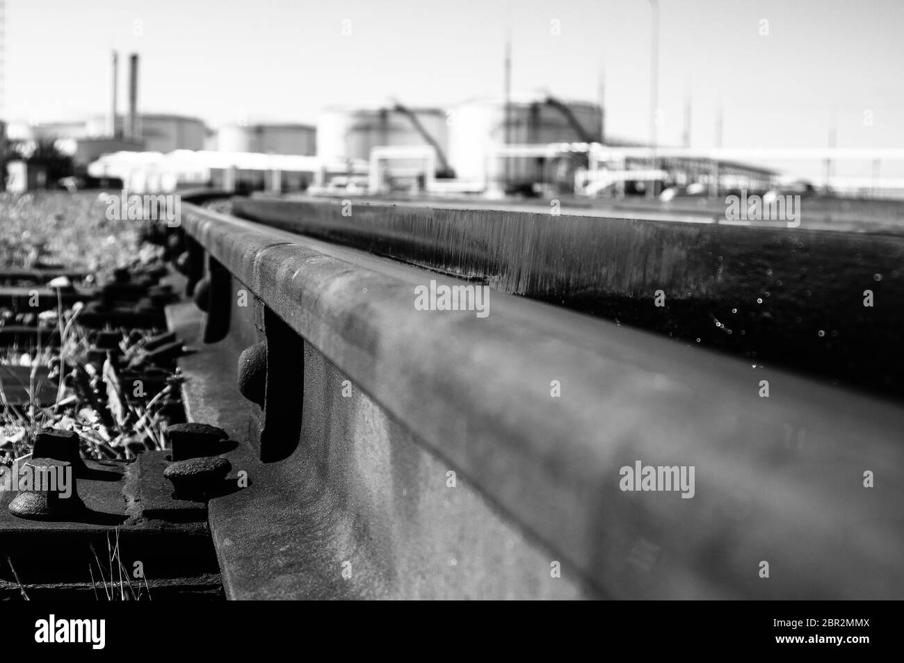 Heavy rail route Black and White Stock Photos & Images - Alamy