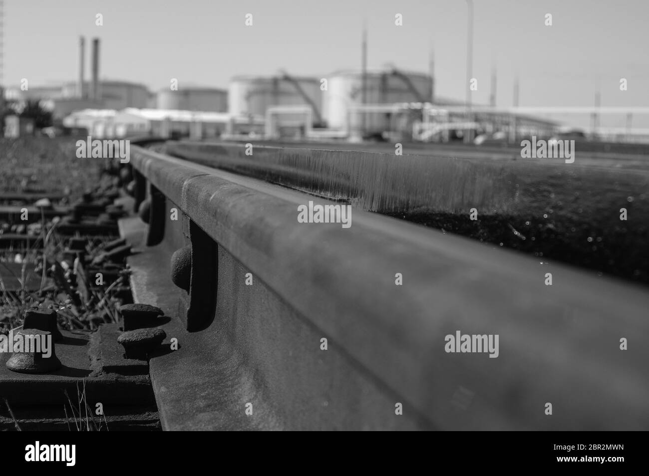 Heavy rail route Black and White Stock Photos & Images - Alamy