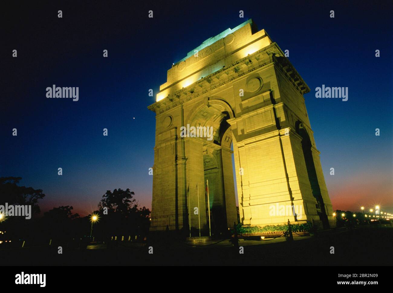 India delhi gate hi-res stock photography and images - Alamy