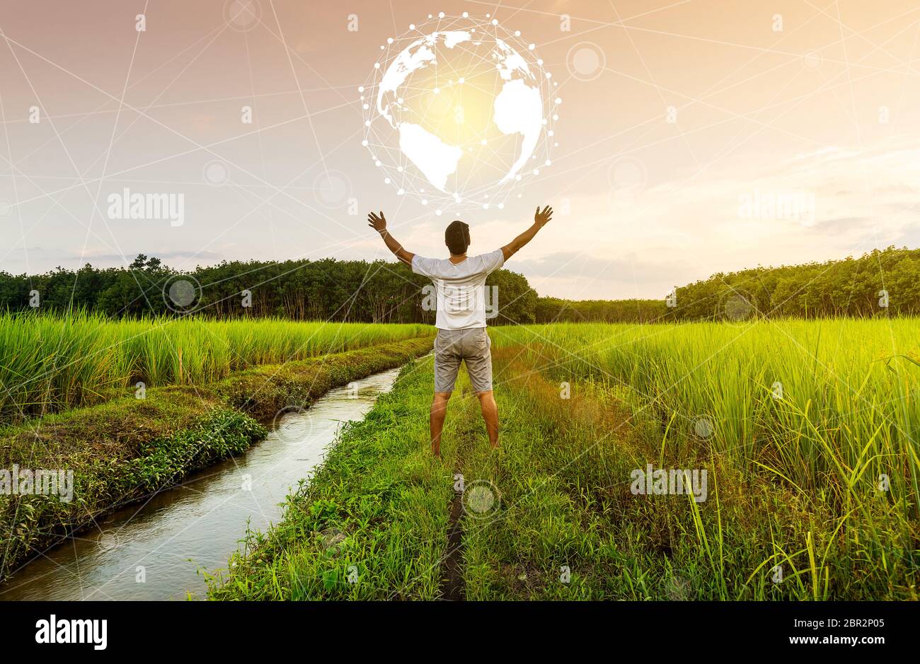 Borderless map hi-res stock photography and images - Alamy