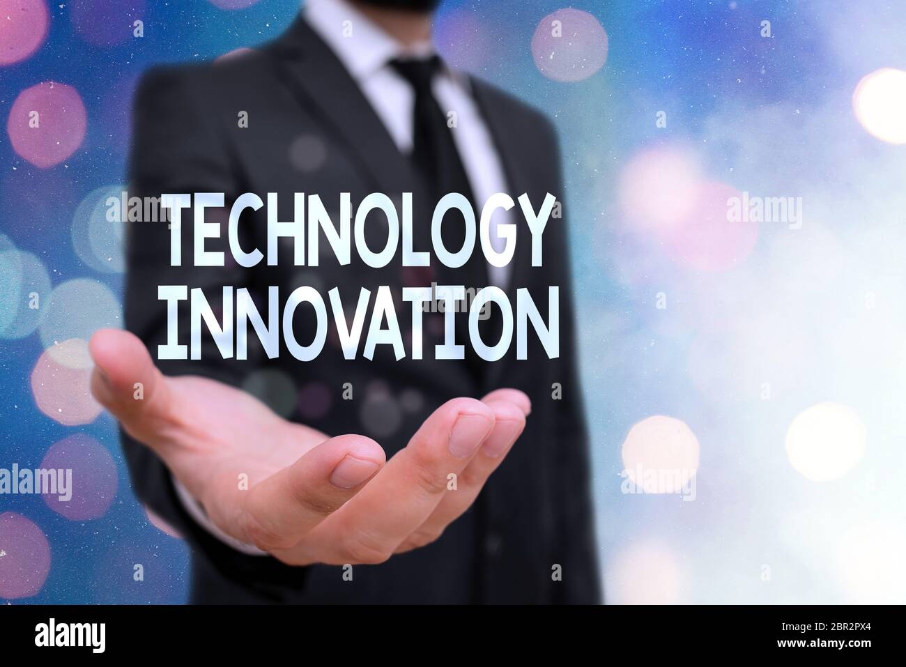 Conceptual hand writing showing Technology Innovation. Concept meaning ...