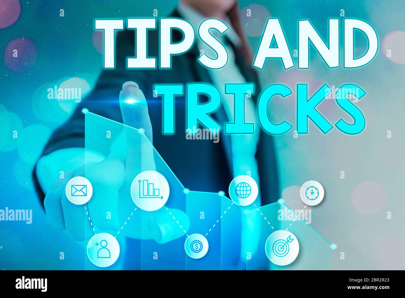 Conceptual hand writing showing Tips And Tricks. Concept meaning means ...