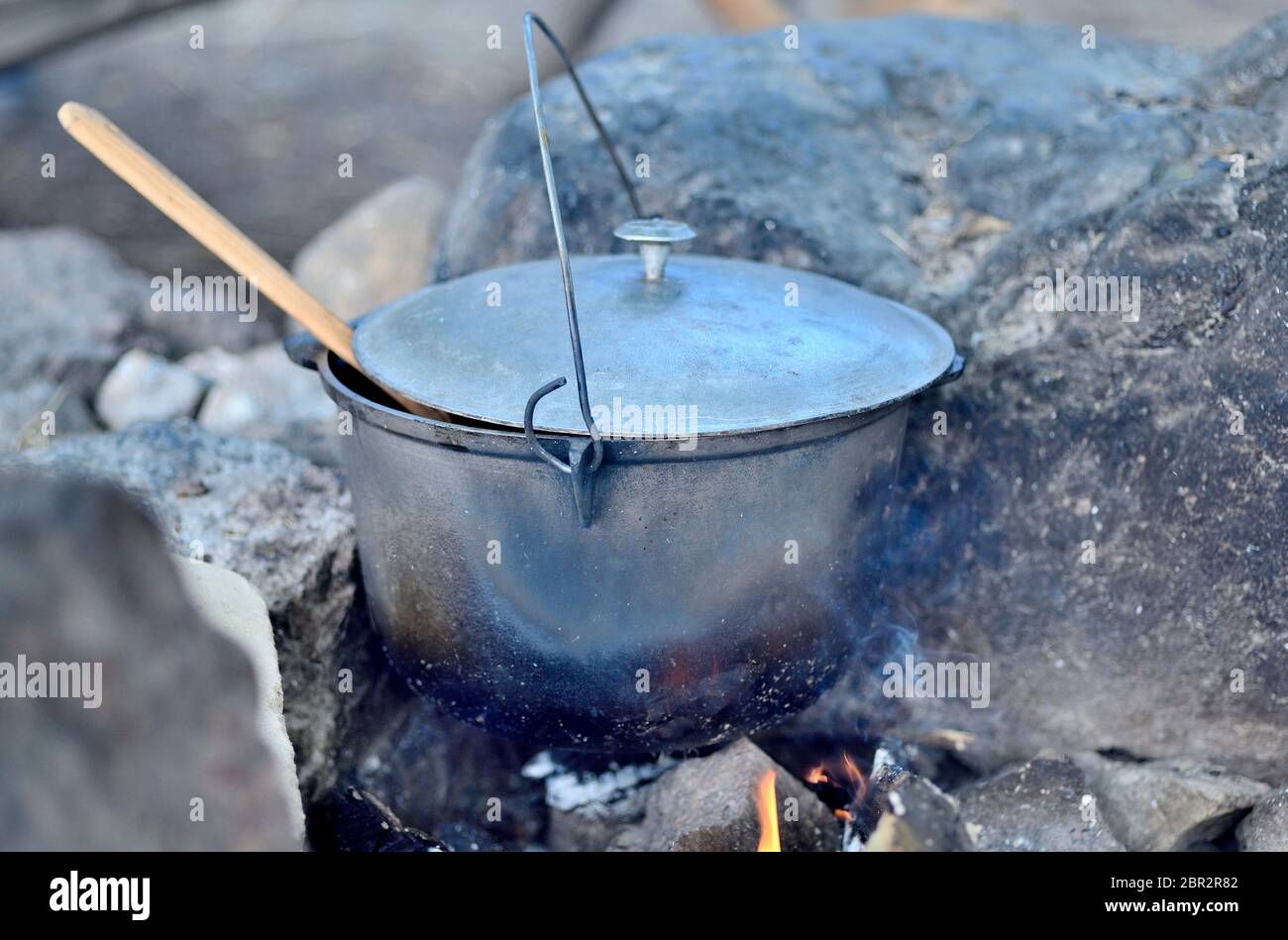 Cauldron fire hi-res stock photography and images - Alamy
