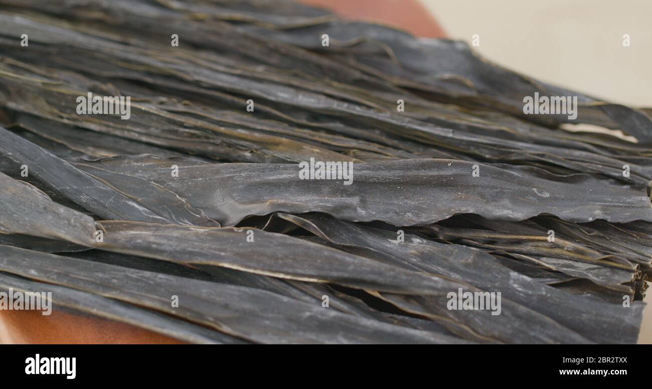 Stack of Konbu Stock Photo - Alamy