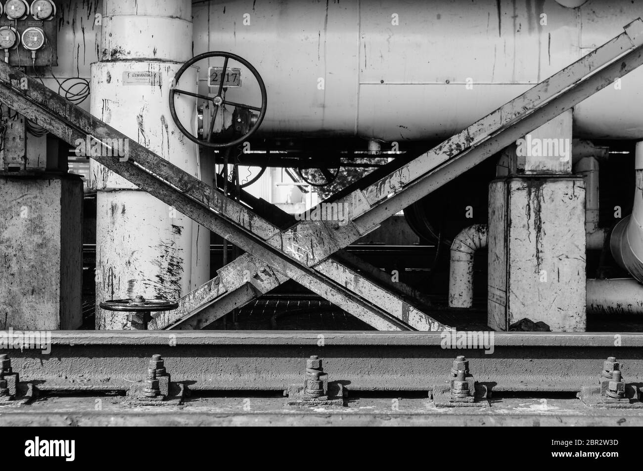 Oil and gas industry,refinery factory,petrochemical plant area ...
