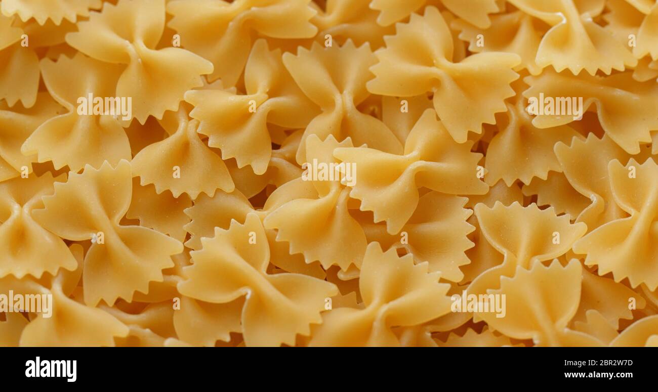 Dry Butterfly pasta Stock Photo - Alamy
